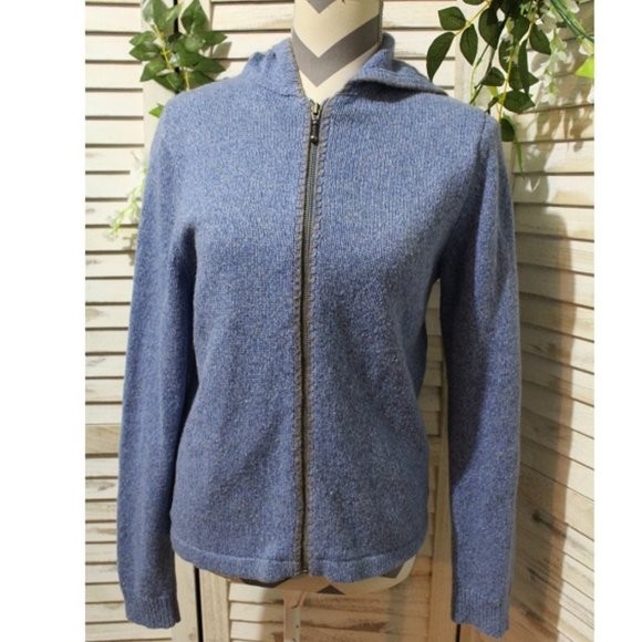 Woolrich | Sweaters | Woolrich Wool Blend Hooded Sweater Cardigan 452 ...